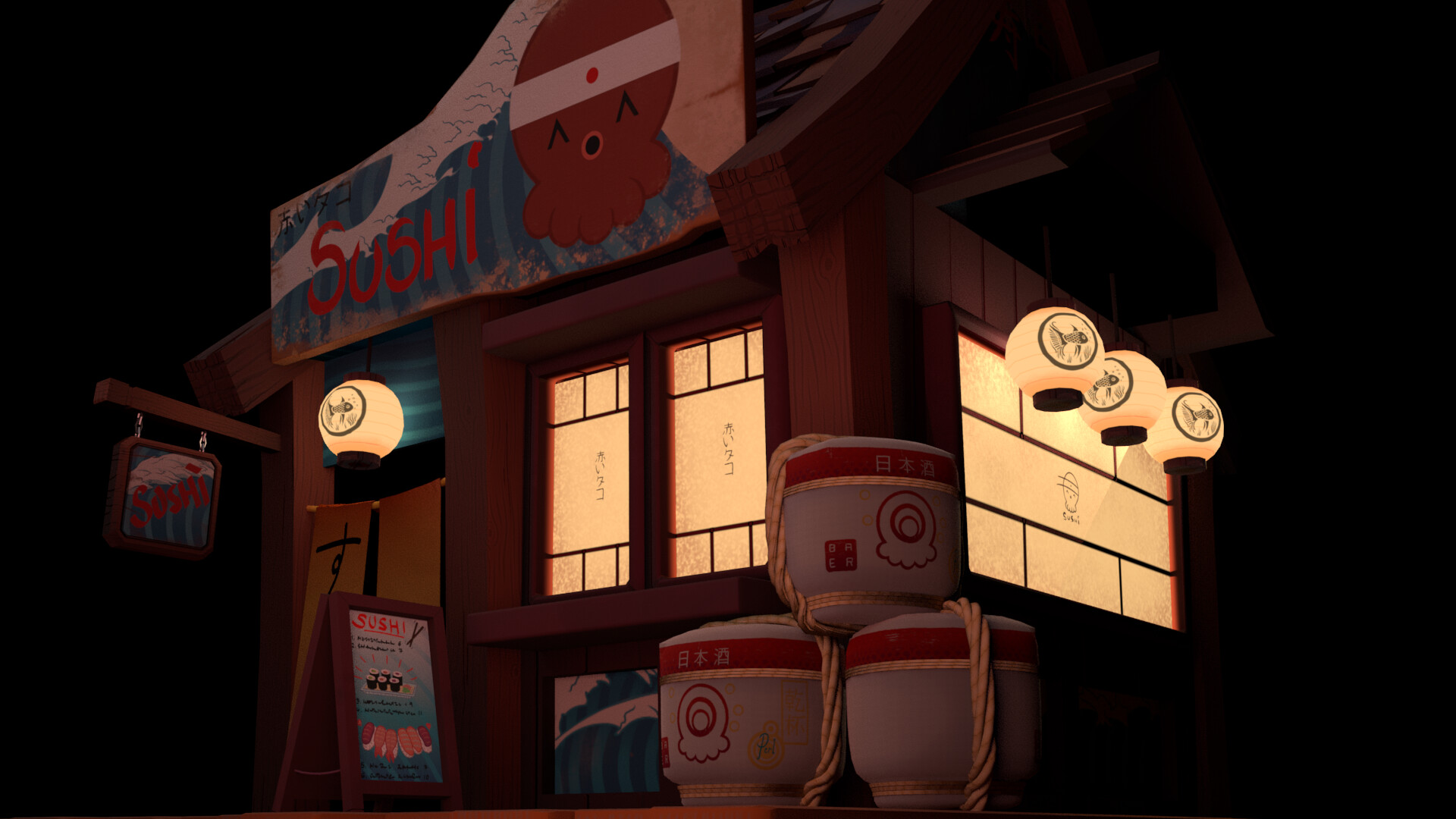 Sam Baer - Lil Sushi Bar [Thumbnail]