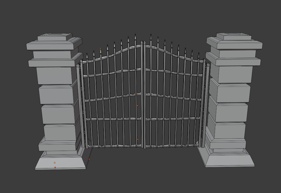 ArtStation - Gate & Fences