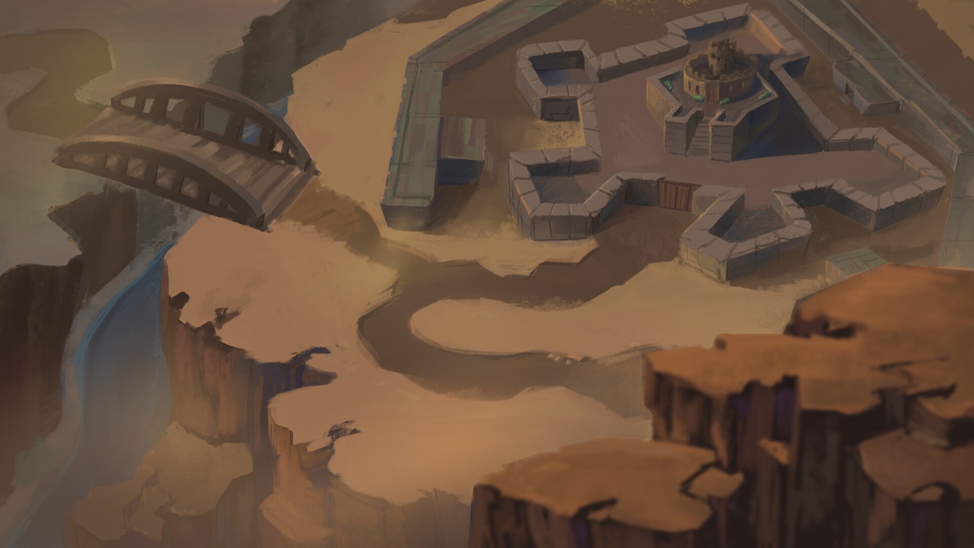 ArtStation - Bastion Fort (Ant Farms Dynasty)