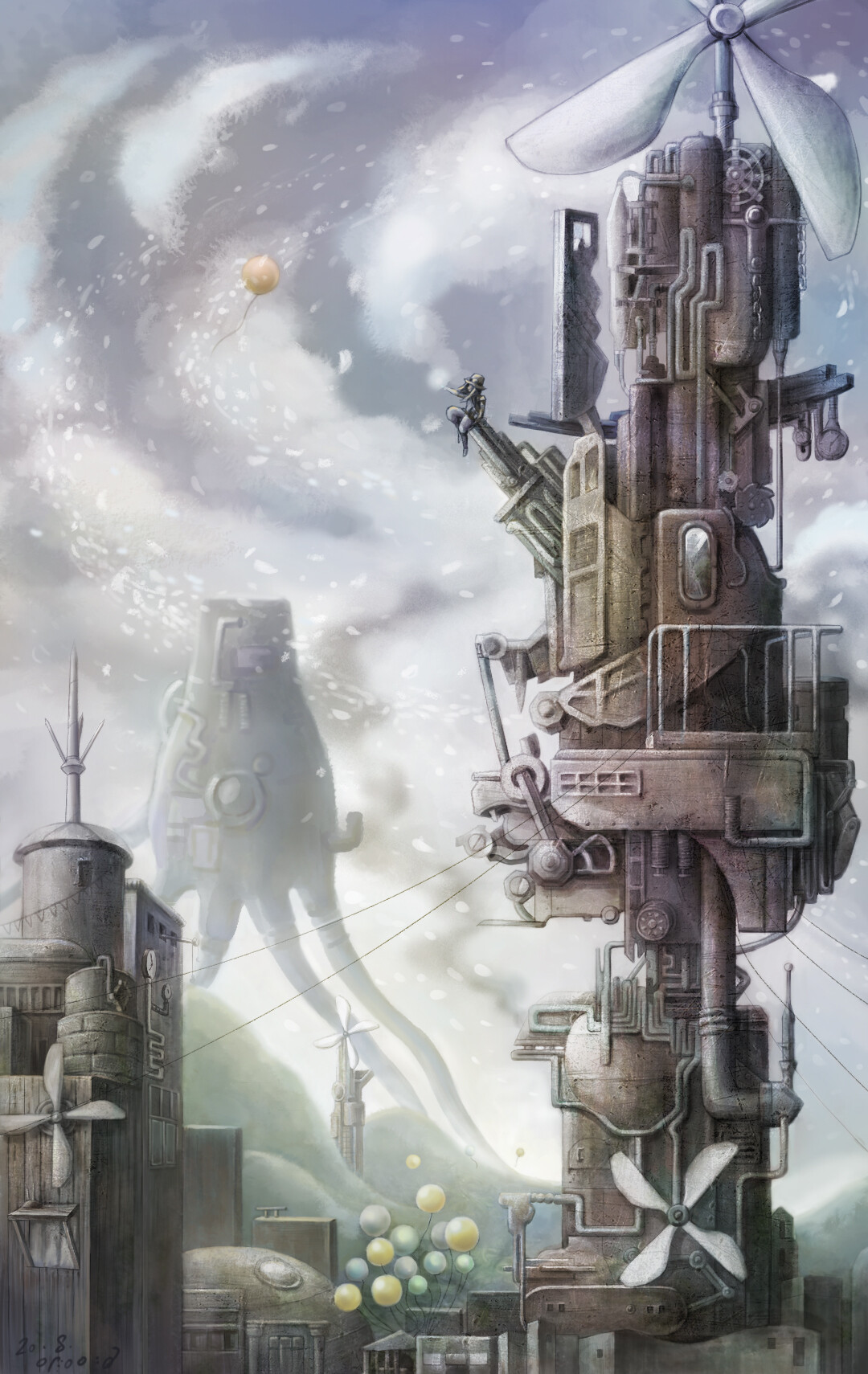 ArtStation - Steam Punk: Collecting Snowstorms