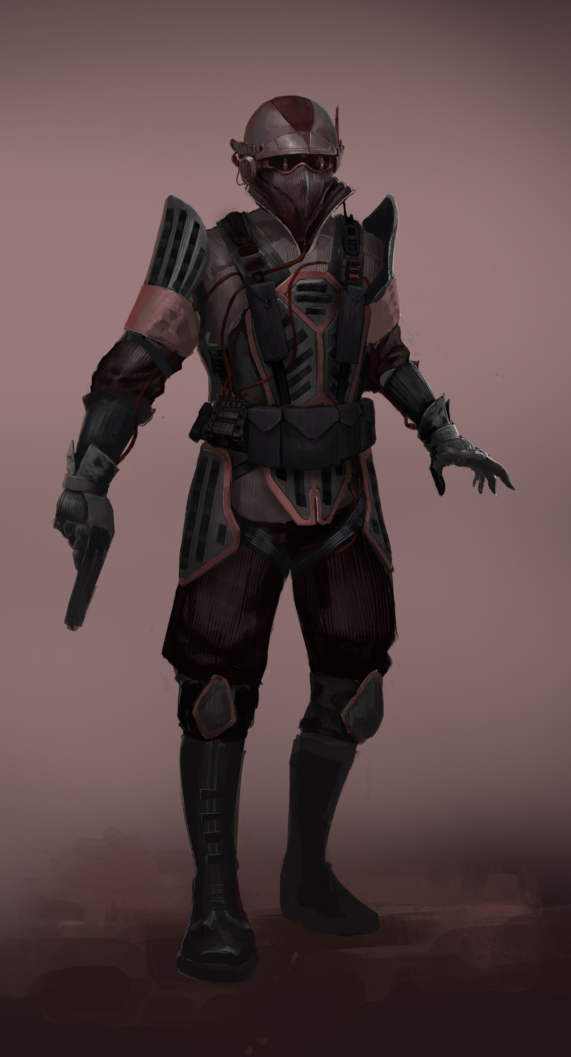 ArtStation - Vampire Commando Concept