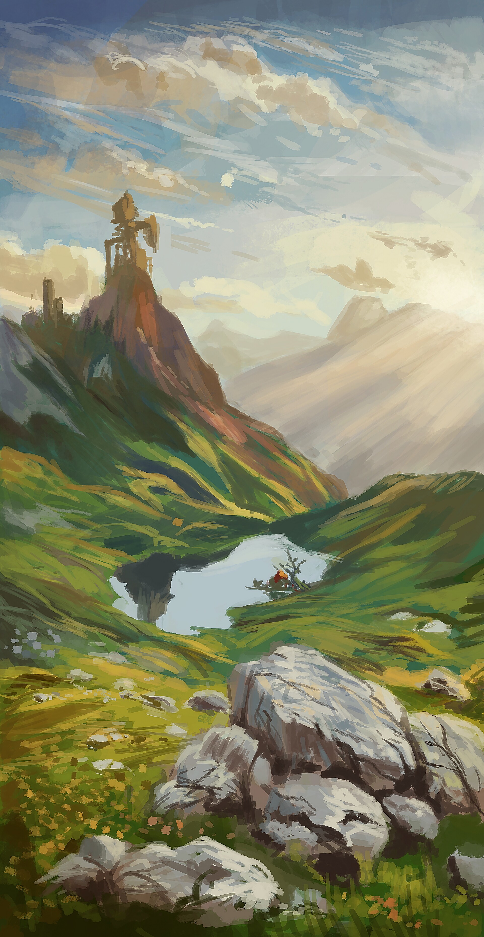 ArtStation - Landscape Study