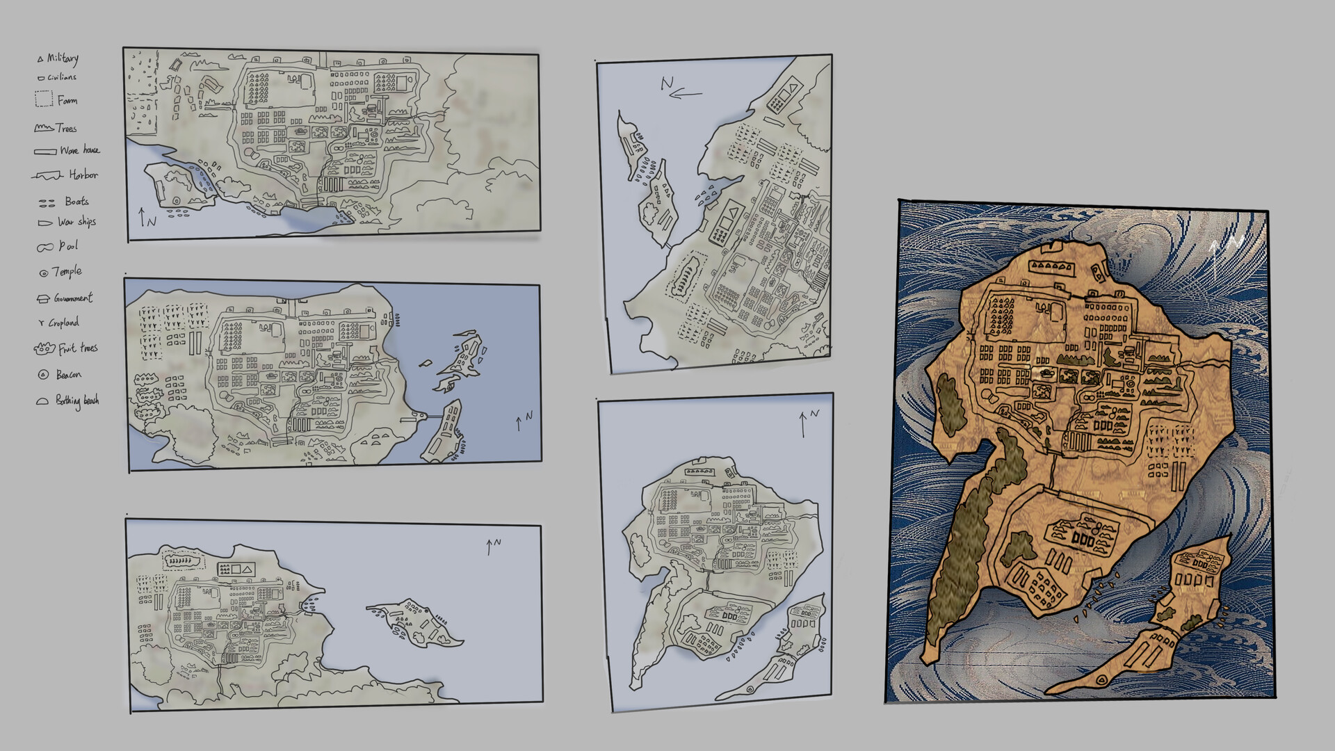 Yan Yin - River Town landscape design