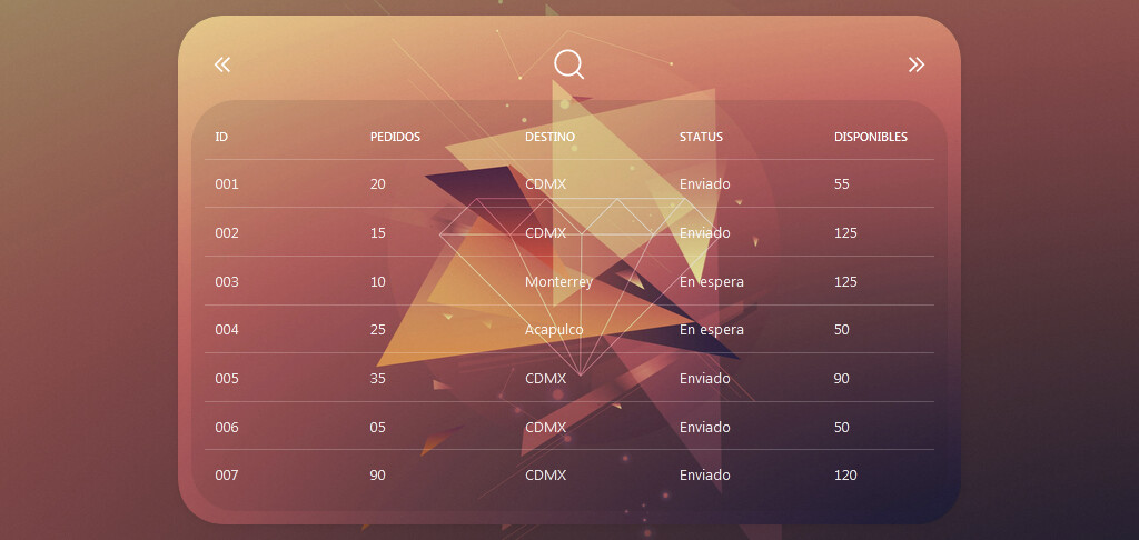 ArtStation - New Web Design - Minimalistic Table