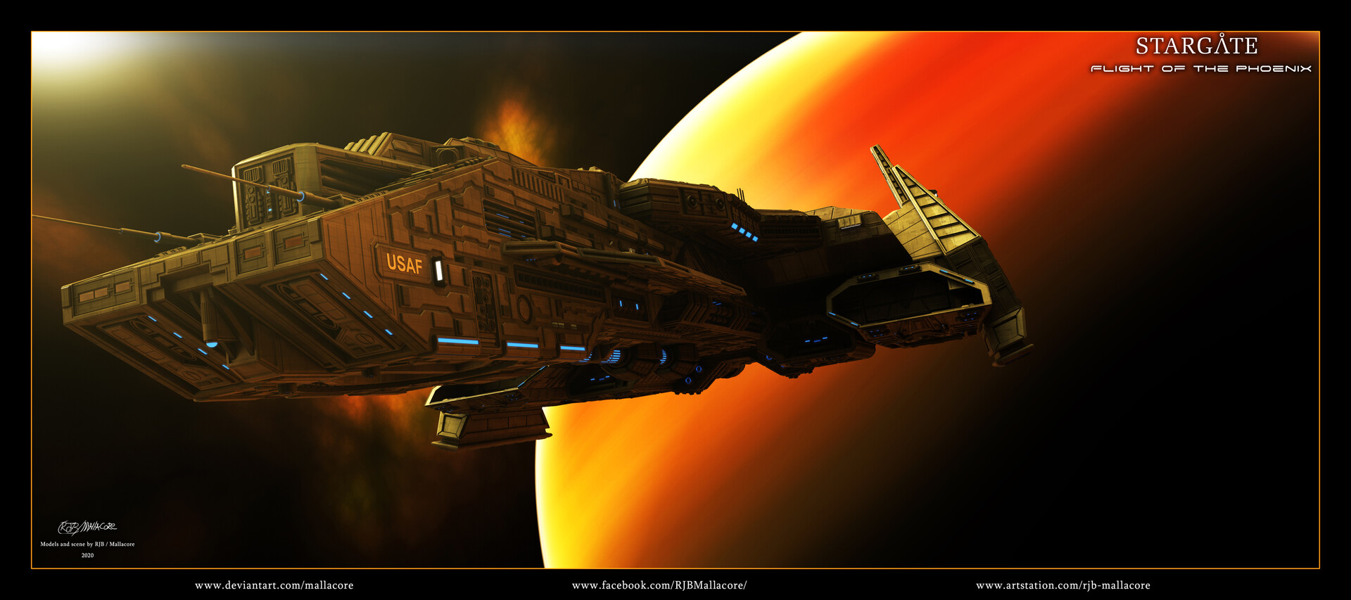 ArtStation - Stargate - Flight of the Phoenix