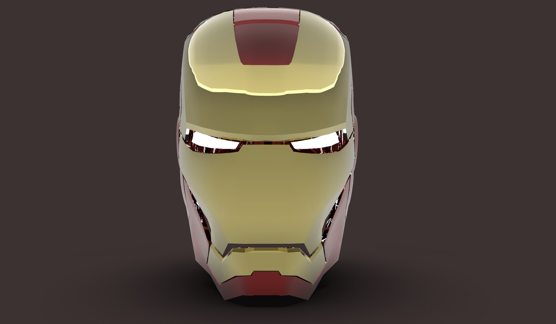 ArtStation - IronMan Helmet