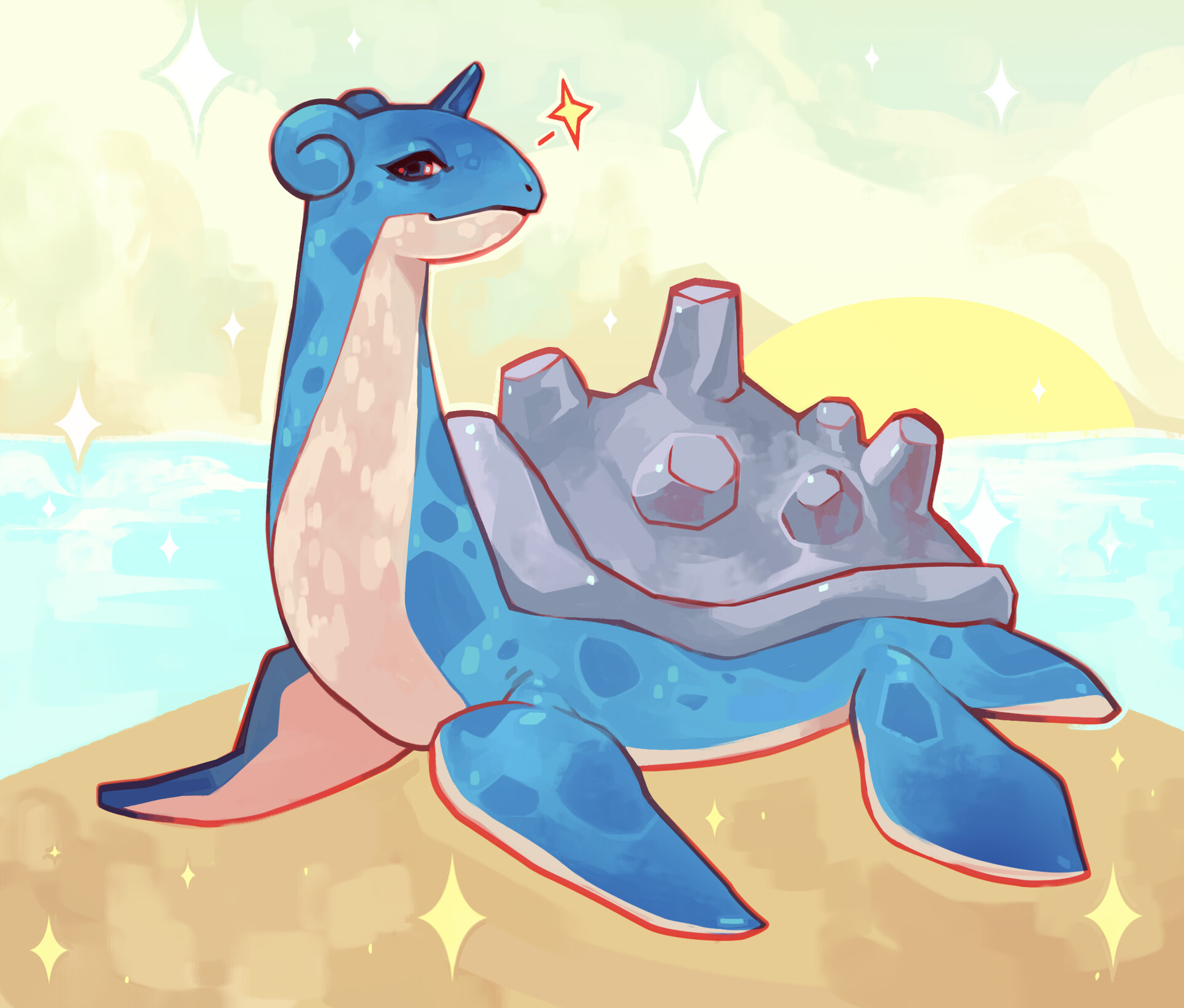 ArtStation - Lapras - Fanart