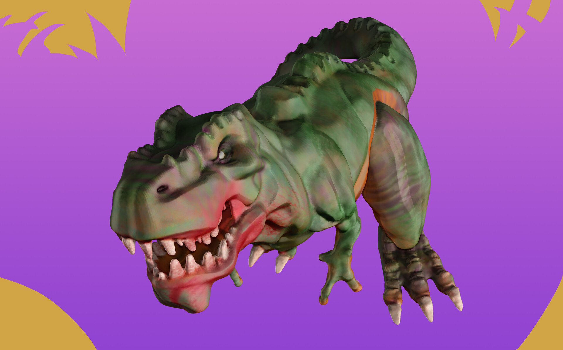 ArtStation - Terrific T-Rex Toy