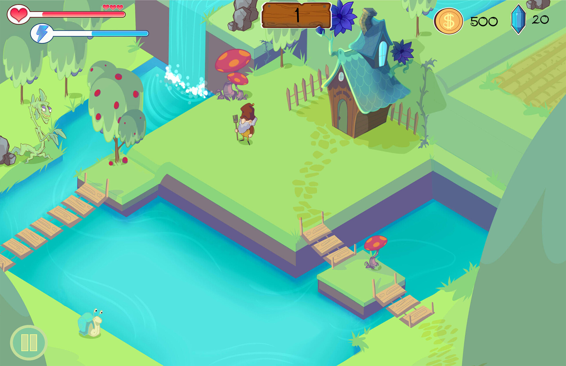 ArtStation - GnomeLand- UI Concepts