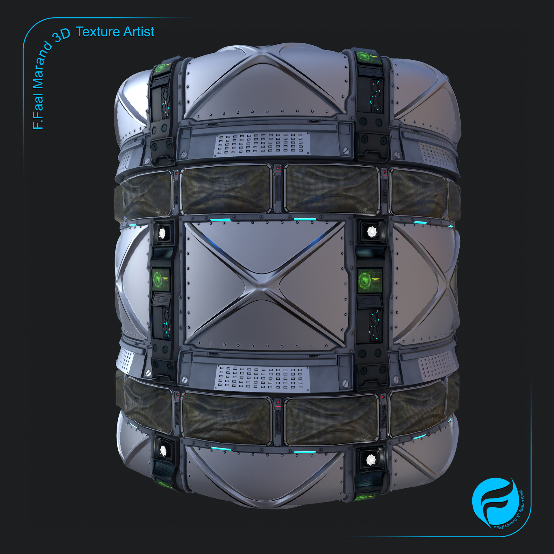 ArtStation - Spaceship Wall