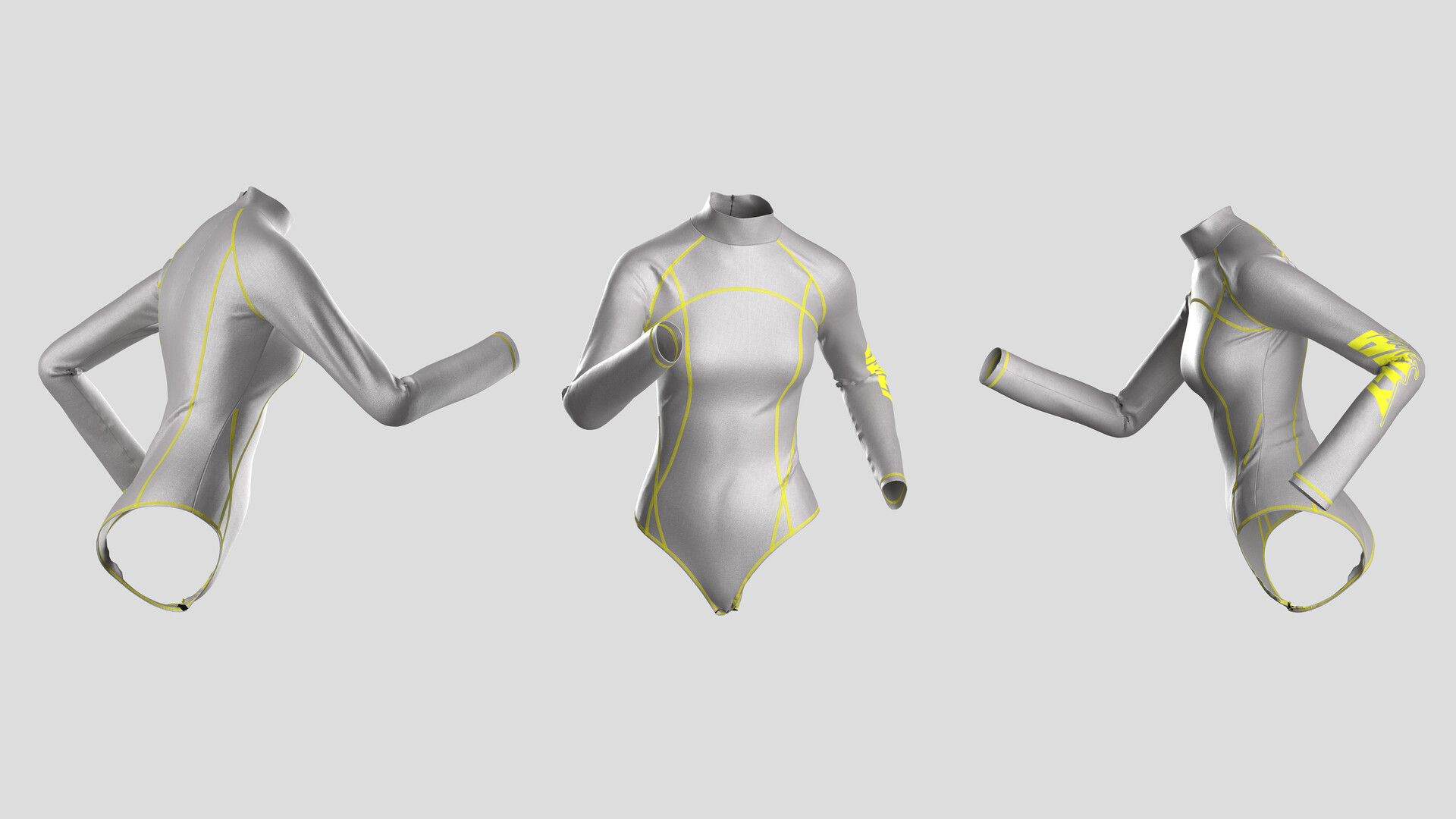 ArtStation - 3D Silver Body