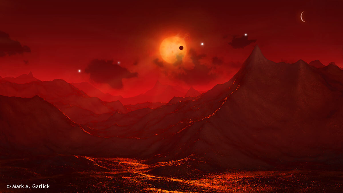 exoplanet surface art