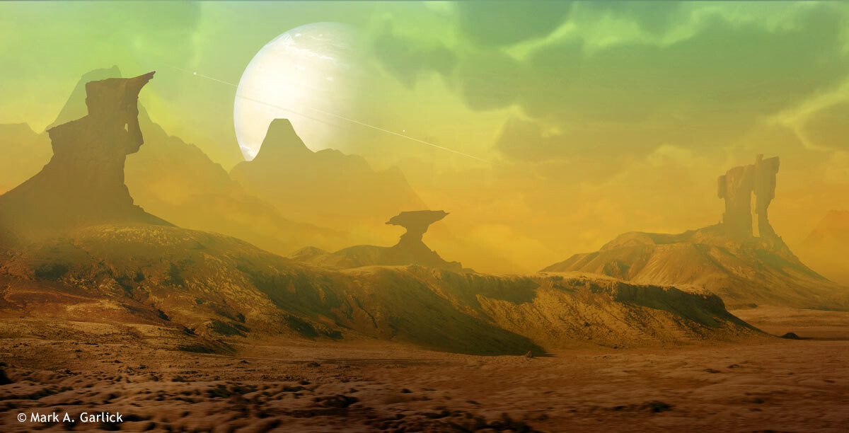 made up alien planets