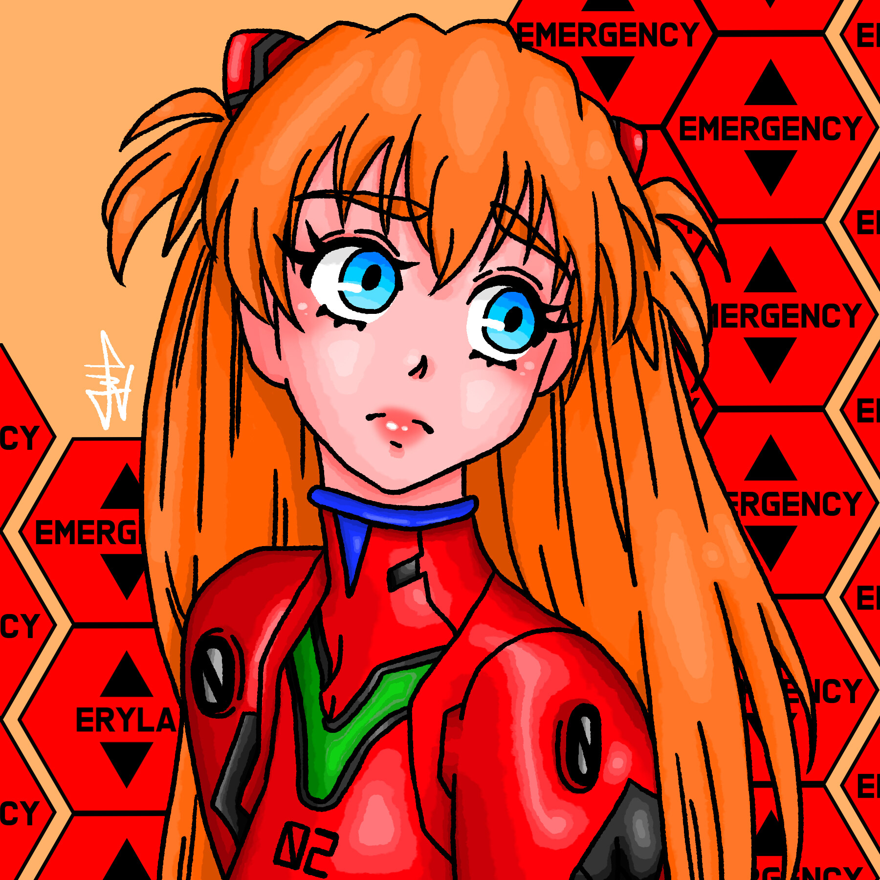 ArtStation - Neon Genesis Evangelion : Asuka