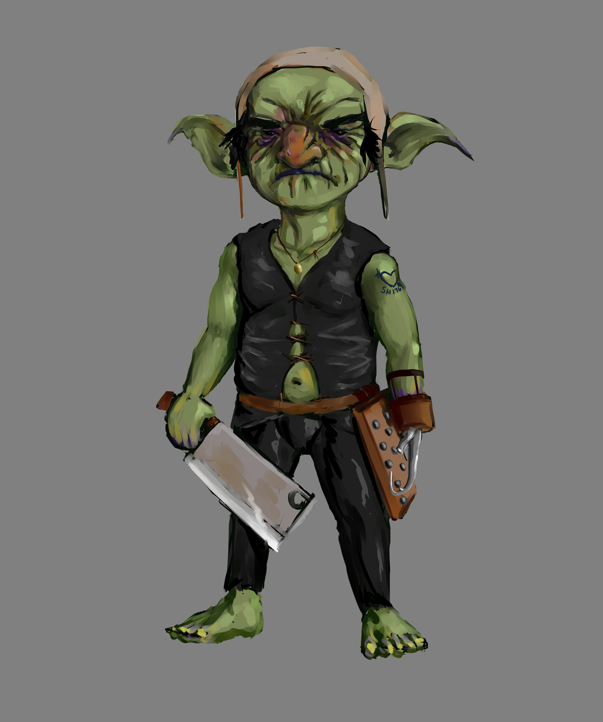 Goblin Rogue Dandd