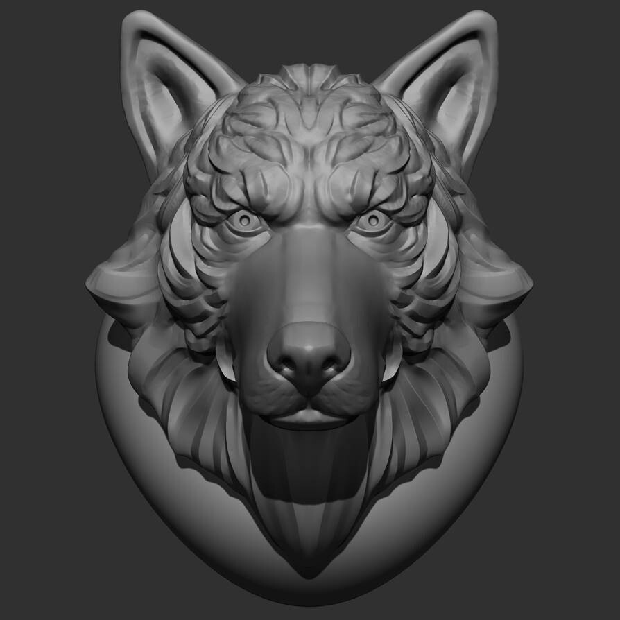 ArtStation - Stone Wolf