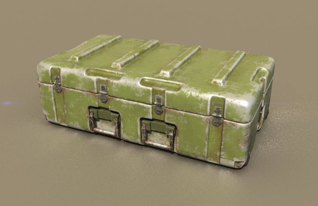 ArtStation - Military chest
