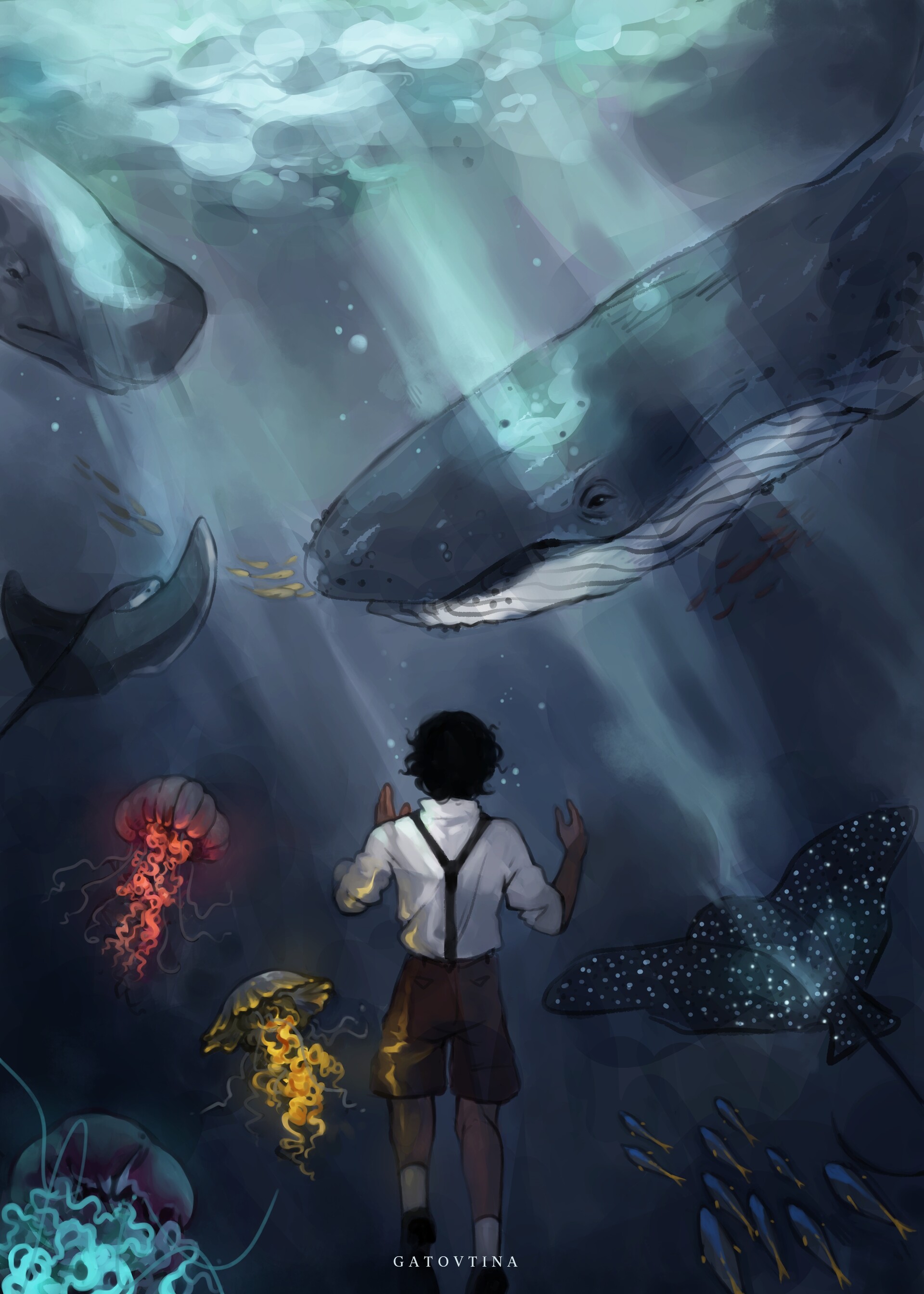 ArtStation - magic in the ocean