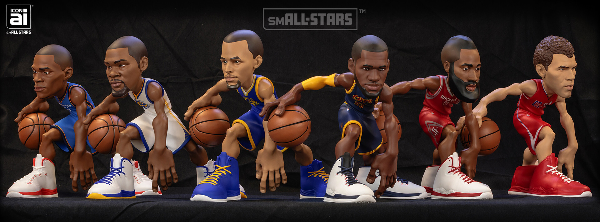 Ncubate Studios - Project | SmALL-Stars Smart Collectible NBA Figures