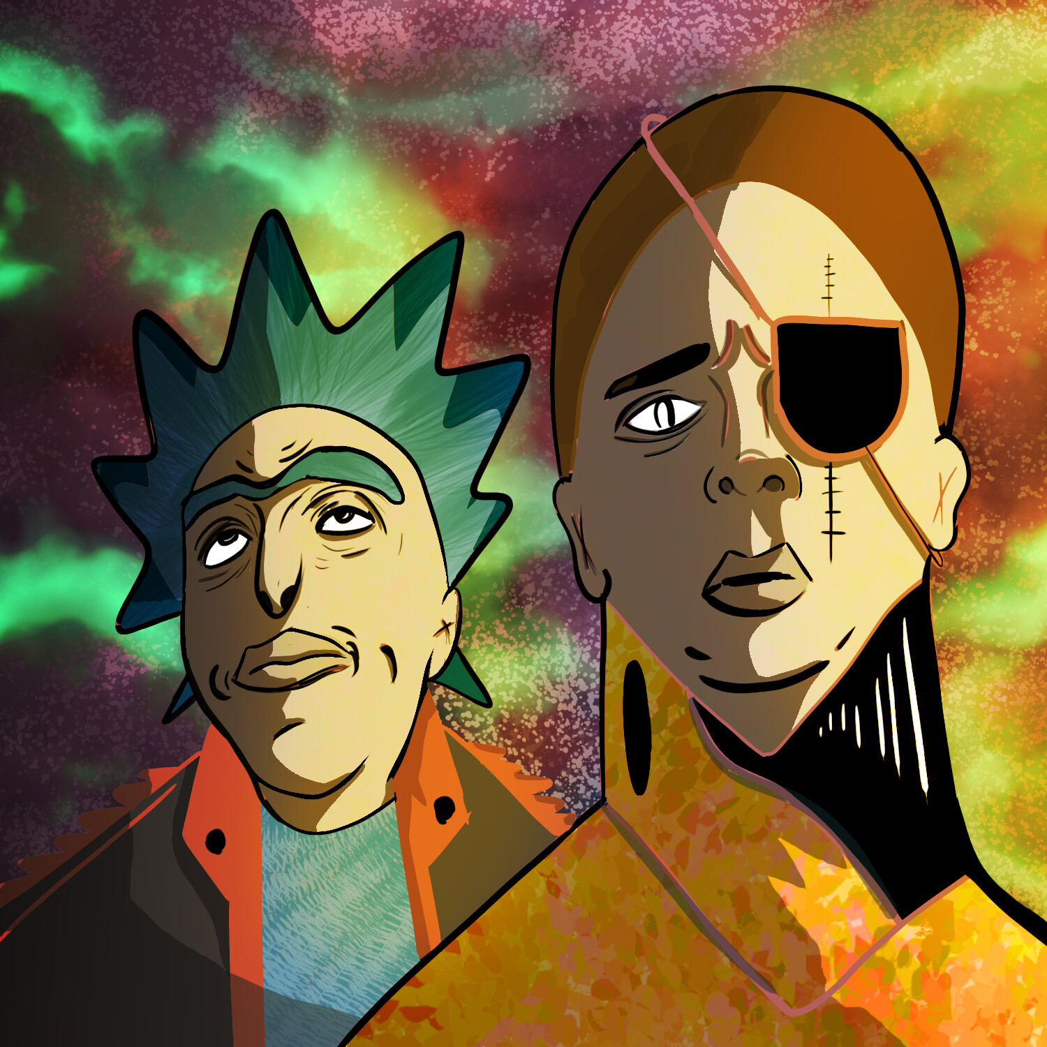 ArtStation - Evil morty fan artwork 2020