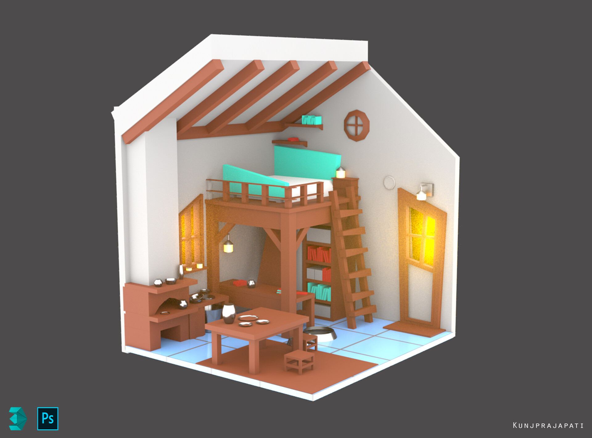 ArtStation - ENVIRONMENT PROP