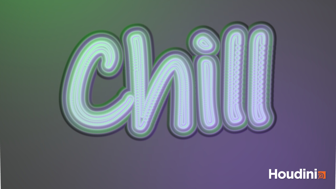 ArtStation - Houdini font transfer generator