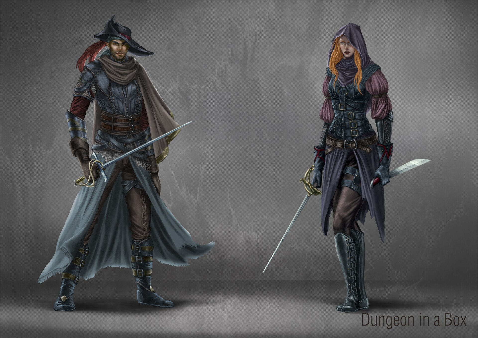 ArtStation - Half-Elf Rogue