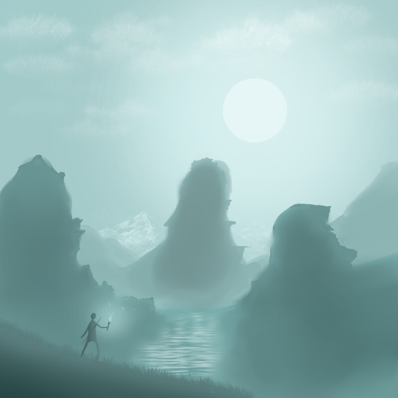 ArtStation - Alien Planet concept art