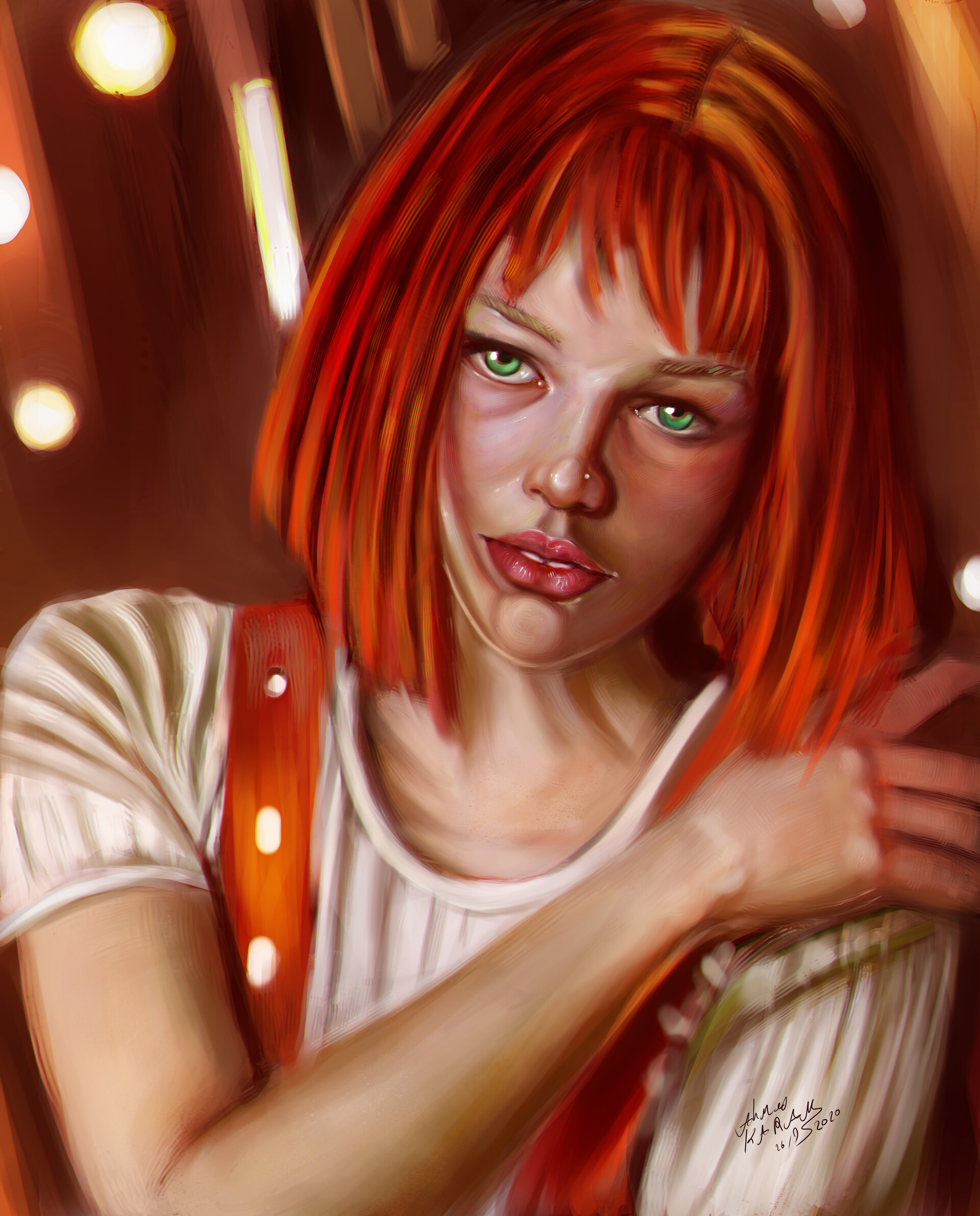ArtStation - leeloo The fifth element