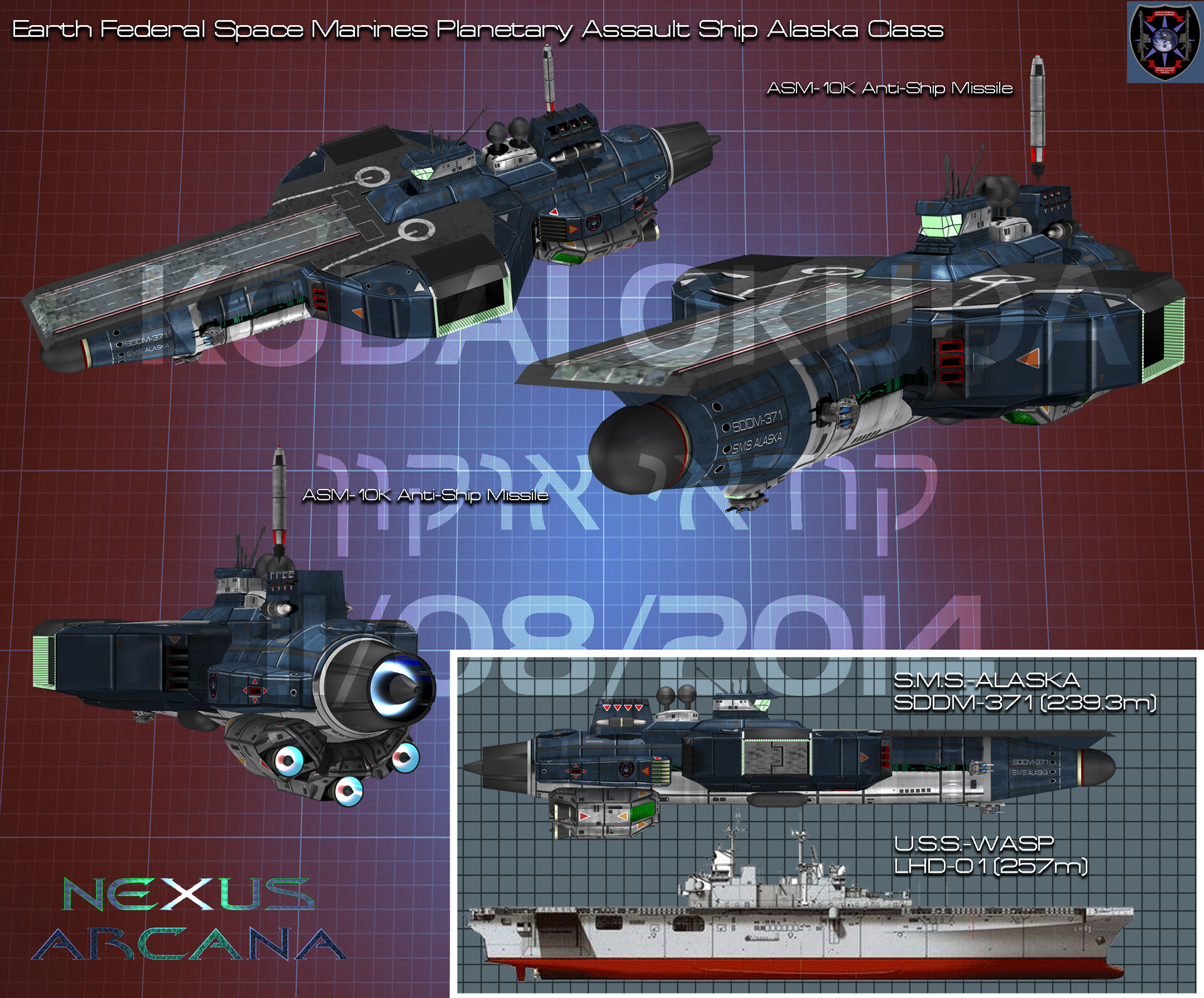 ArtStation - Earth Federal Space Marines Alaska class Planetary Assault ...