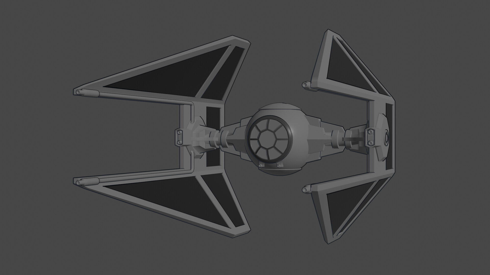 ArtStation - Tie-Interceptor - Toon