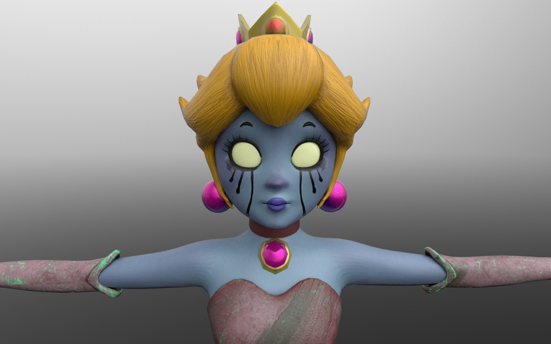 ArtStation - Alternate Peach (Bride)