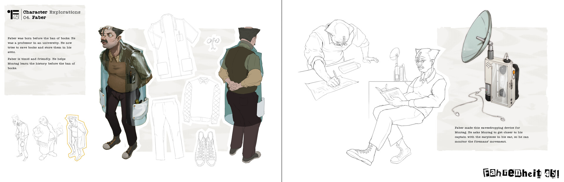 Fahrenheit 451 Croquis De Montage