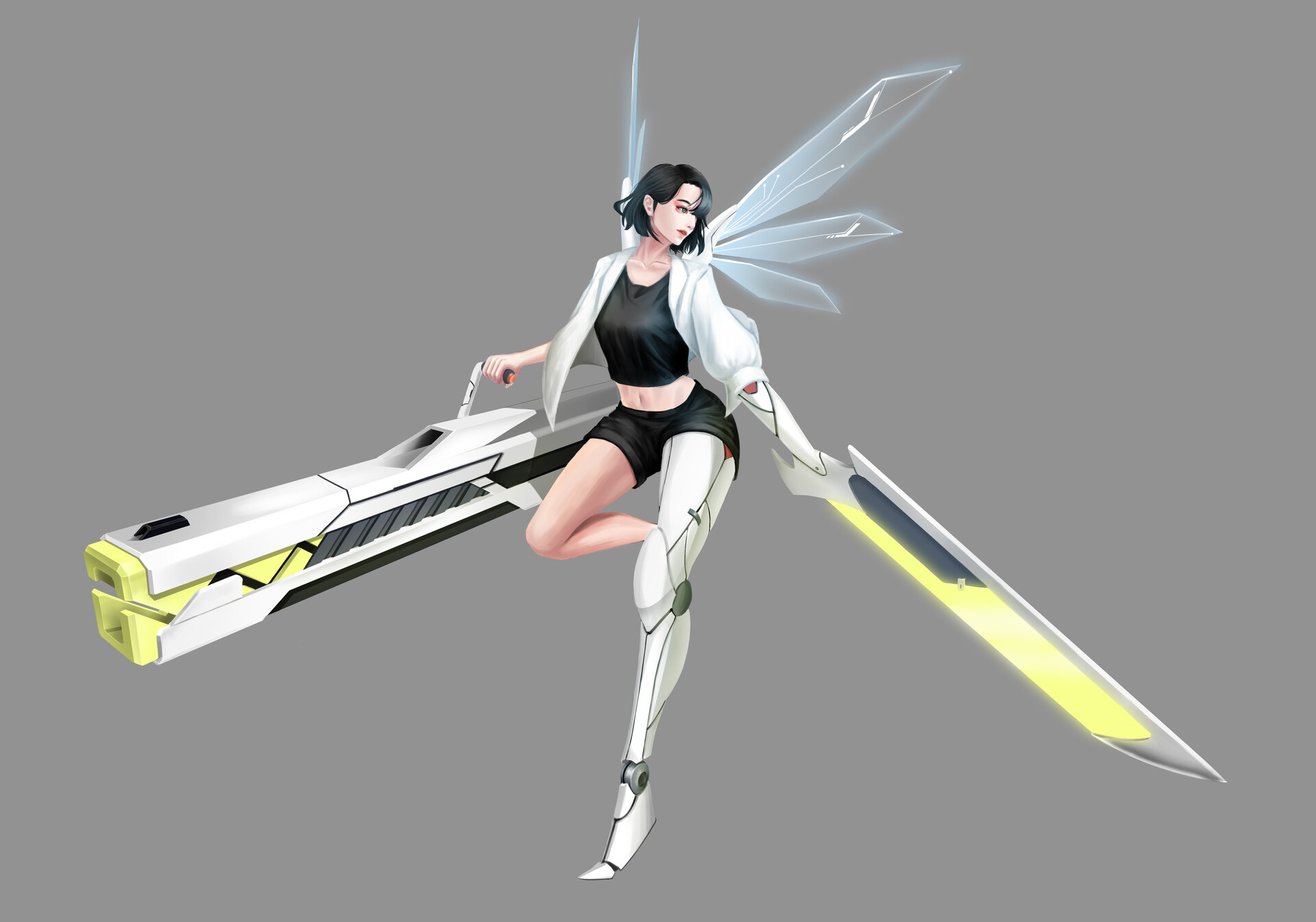 ArtStation - Cyborg Girl