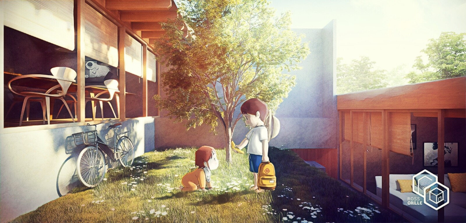 ArtStation - The Mirai House