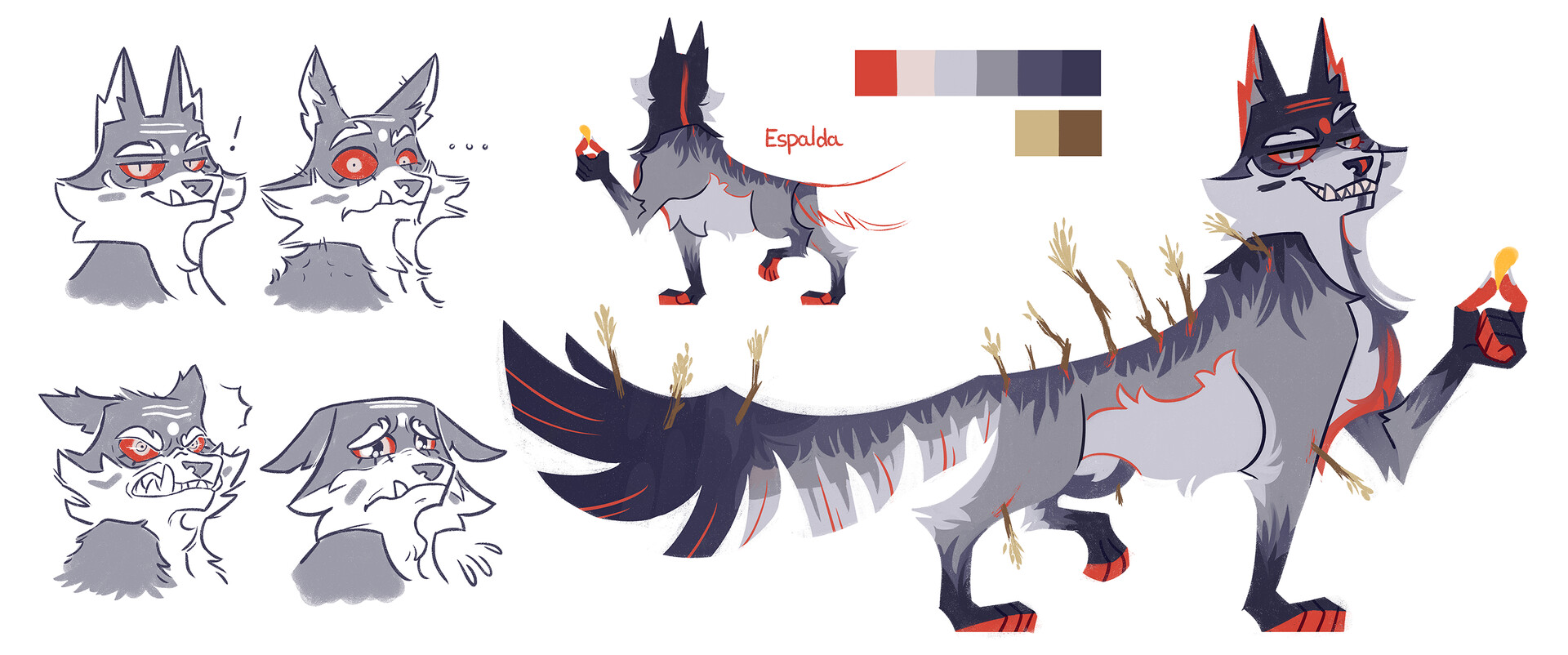 ArtStation - Big Bad Wolf Character Set