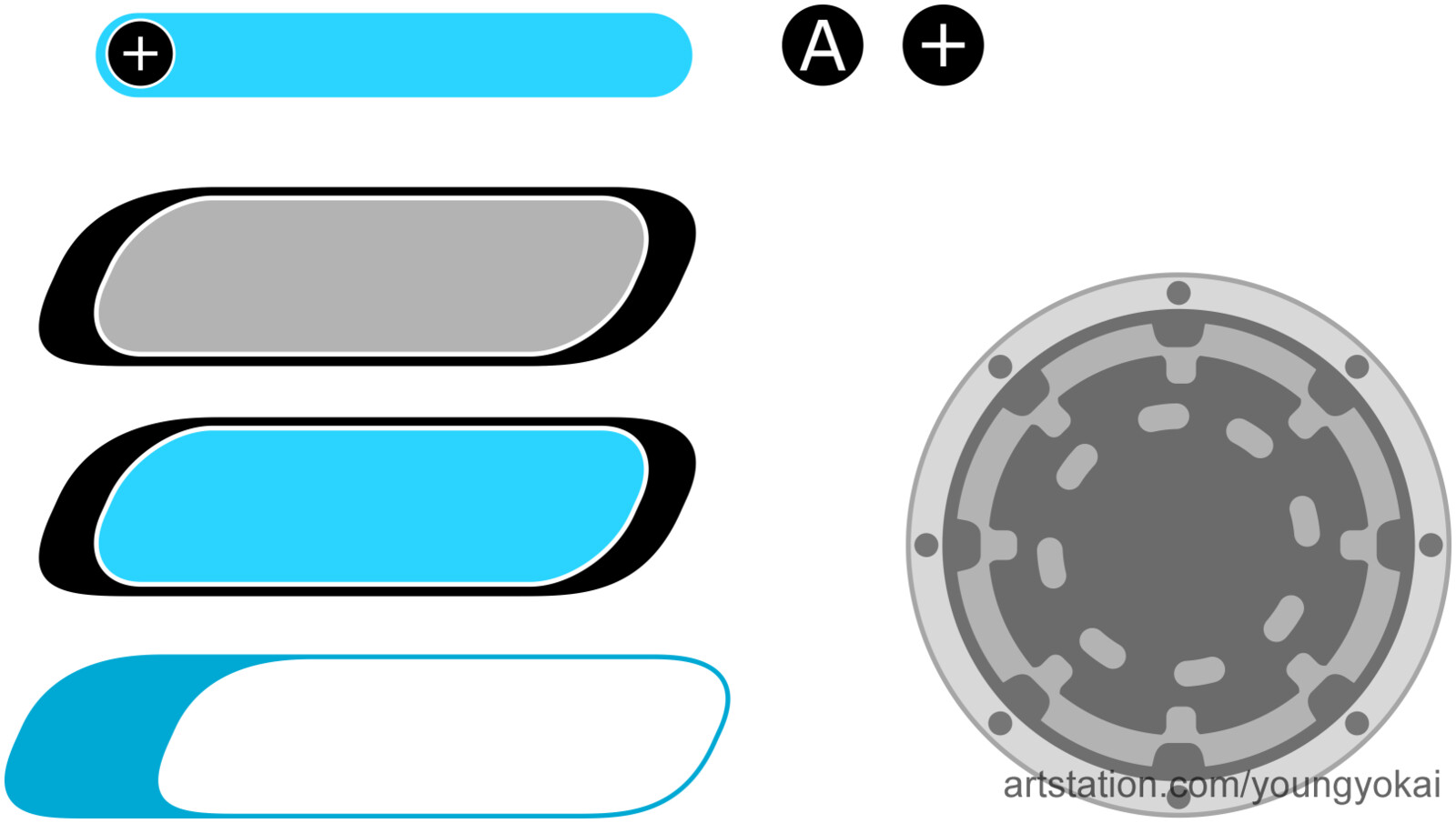 Sam Young - [Animated] UI/UX - Y2K "Technofuture" Themed Menu