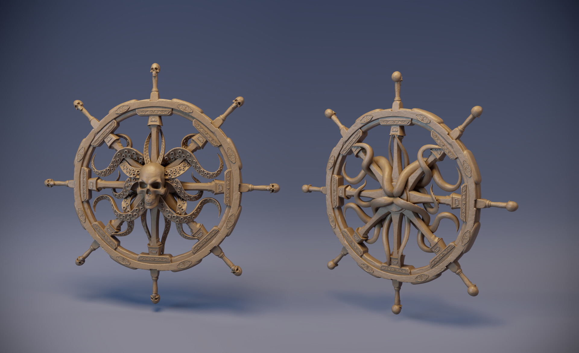 ArtStation - [RIFT]_Wheel_Fantasy_Cursed_Pirate