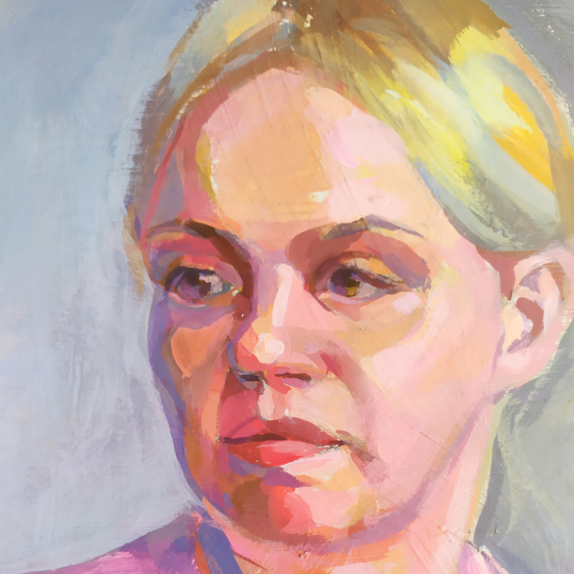 Alexandra Tkacheva - Pink portrait