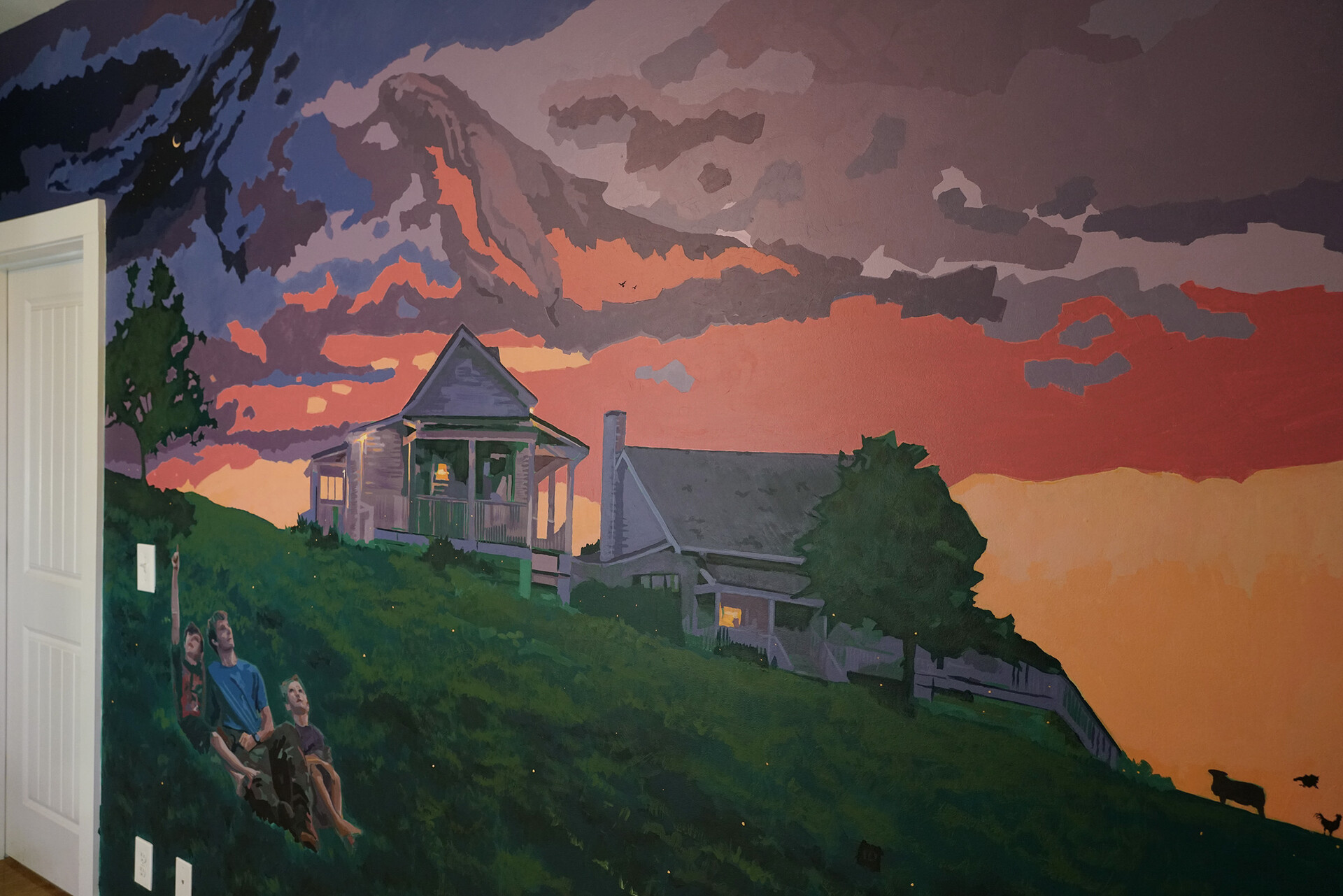 ArtStation - Spirit Fly Mural