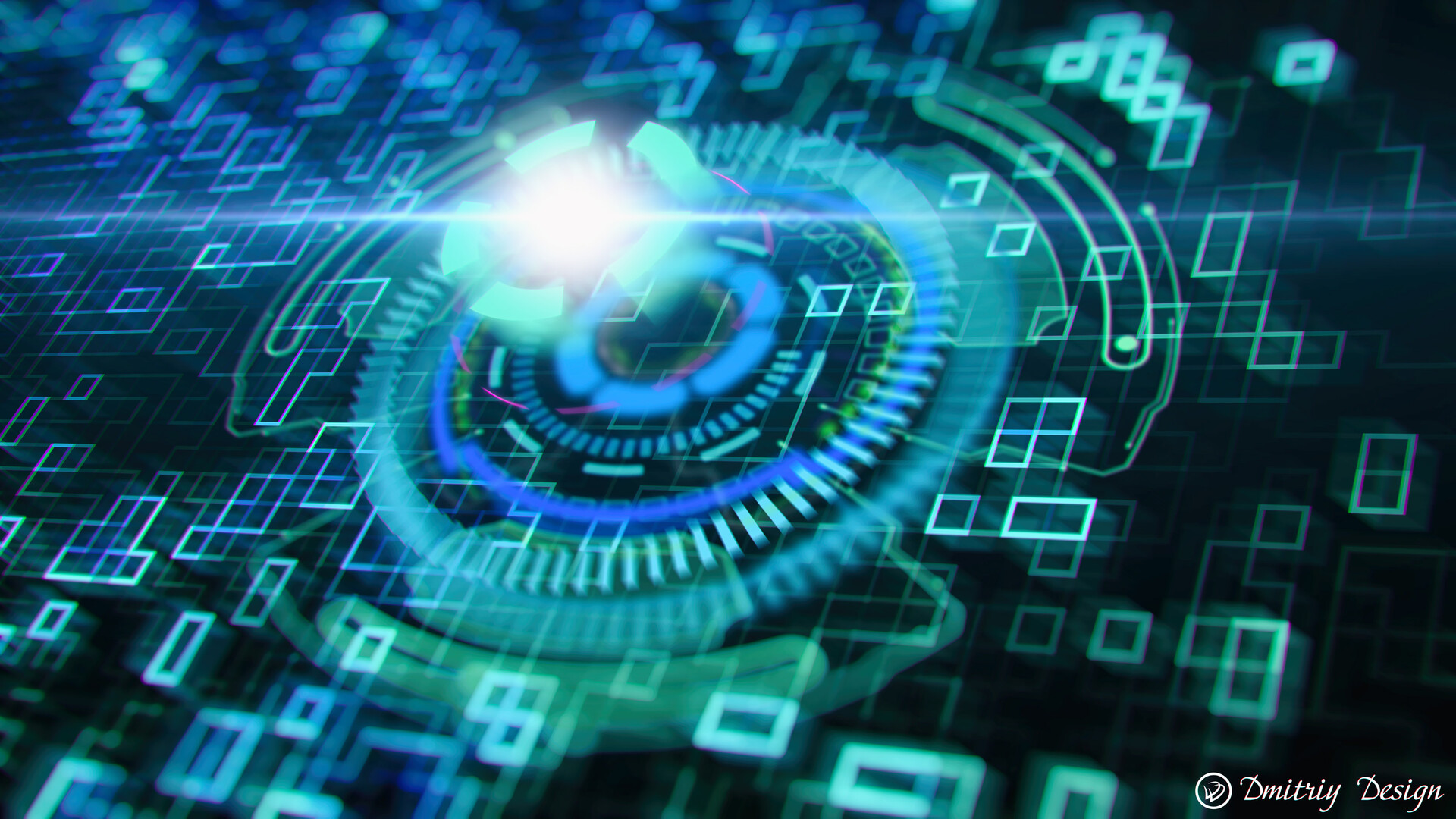 ArtStation - Sci-fi hud interface