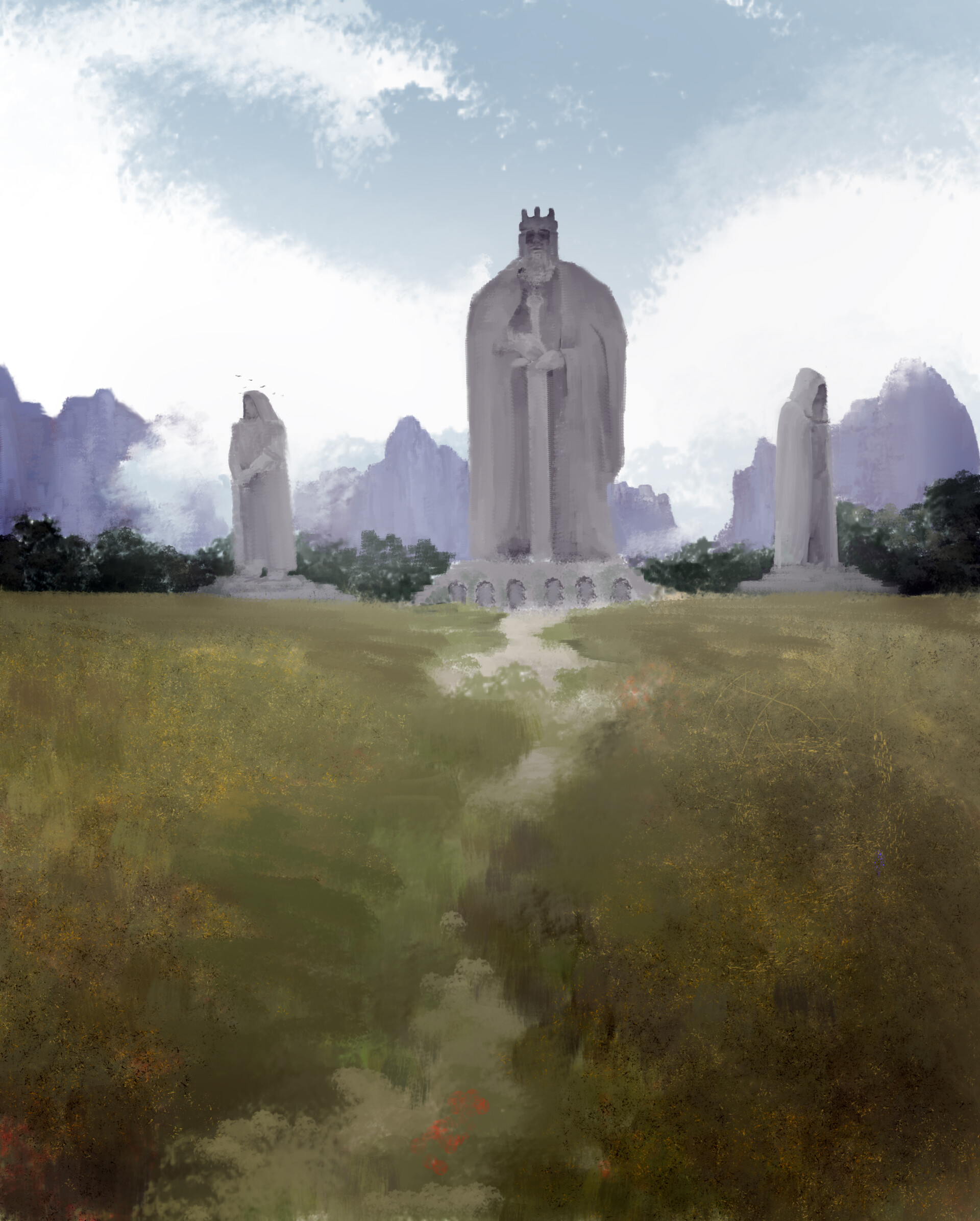 ArtStation - old battlefield