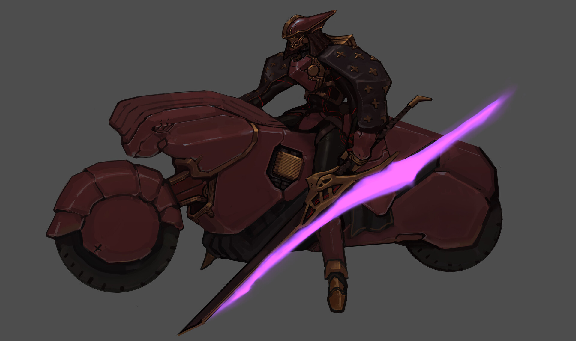 ArtStation - Darkfire Knight V2 Character Sketch