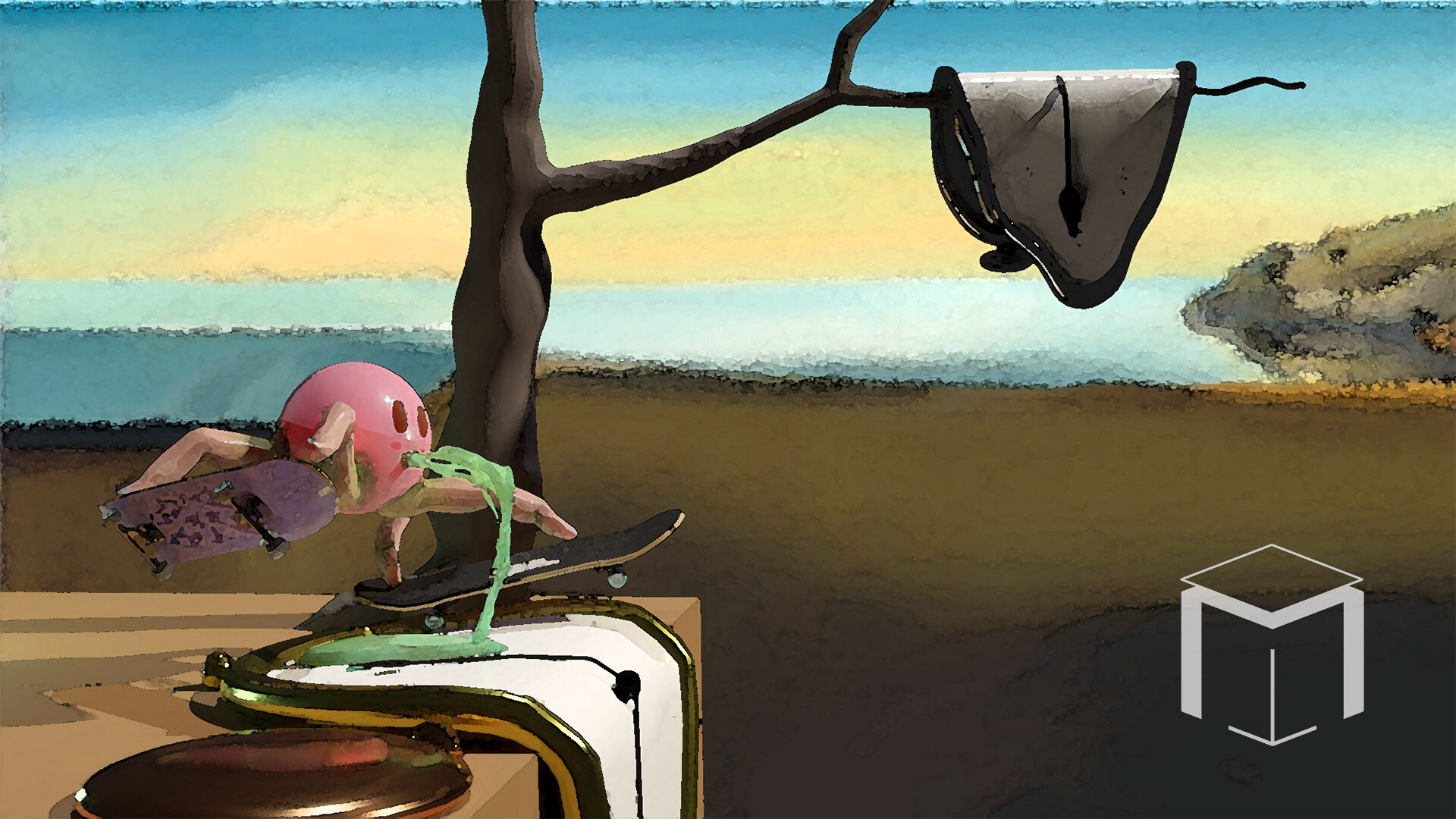 Salvador Dali Persistence Of Memory Parody