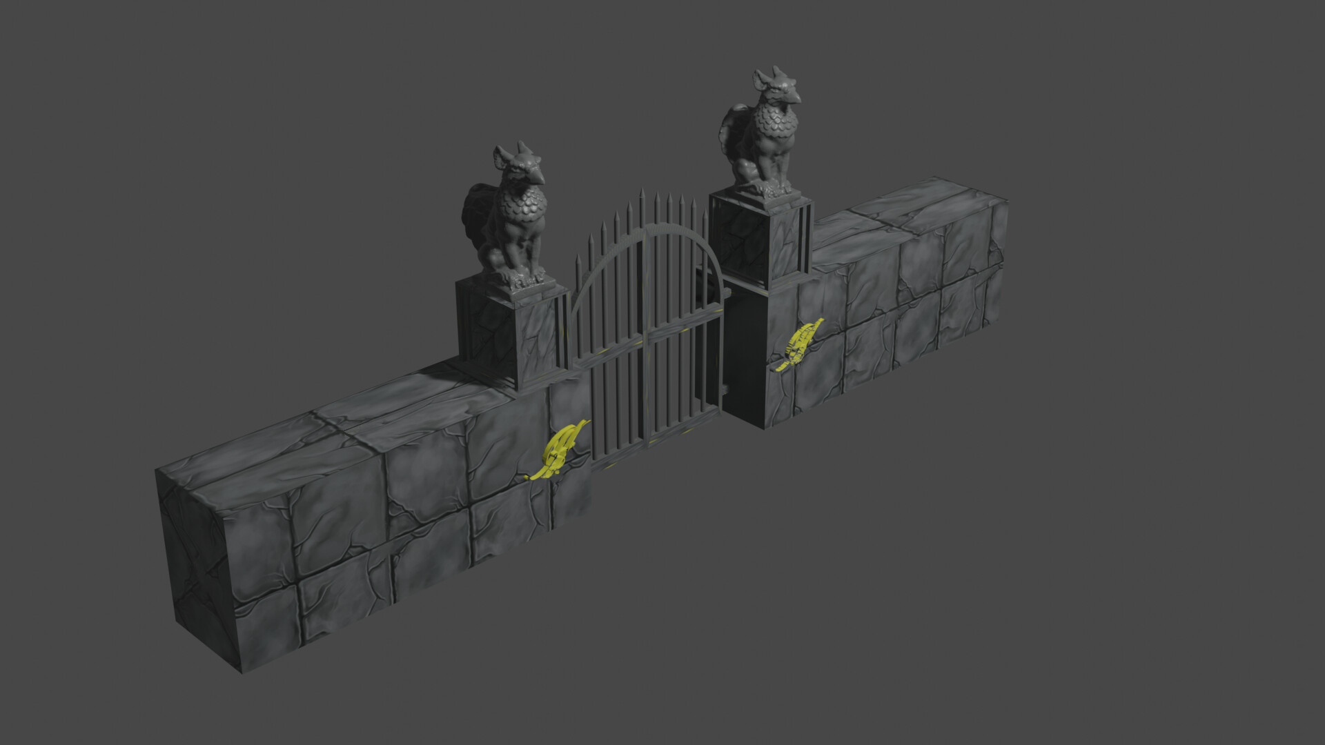 Jefferson Rodrigues - Gate - Low Poly
