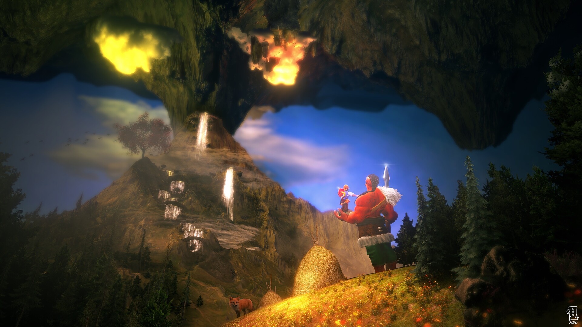 ArtStation - Best friends in Bytopia