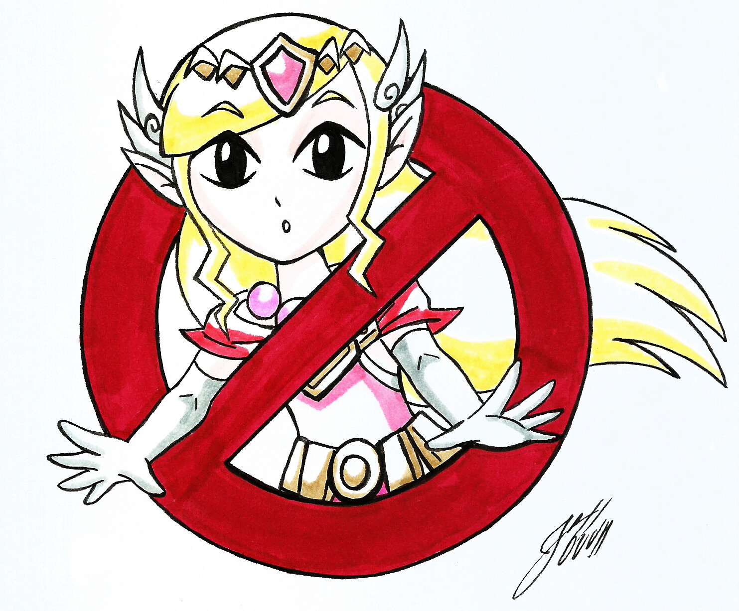 ArtStation - Zelda Ghost - Spirit Tracks