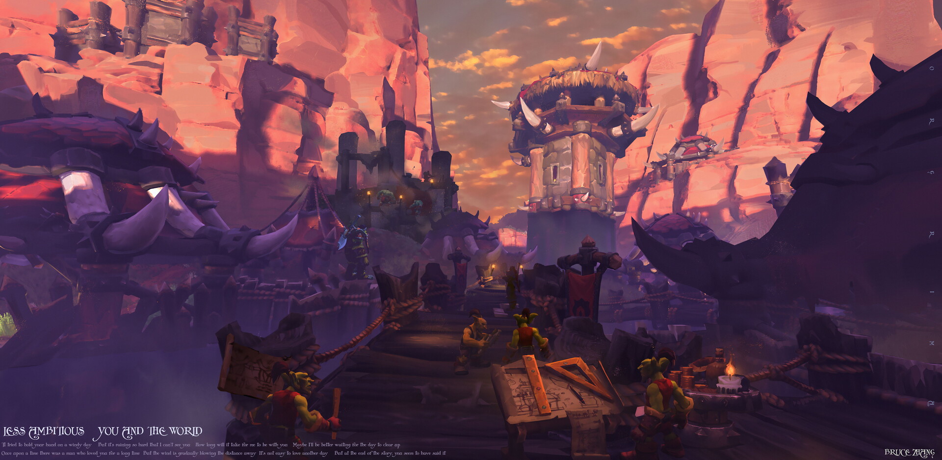 ArtStation - World of Warcraft wow，魔兽世界