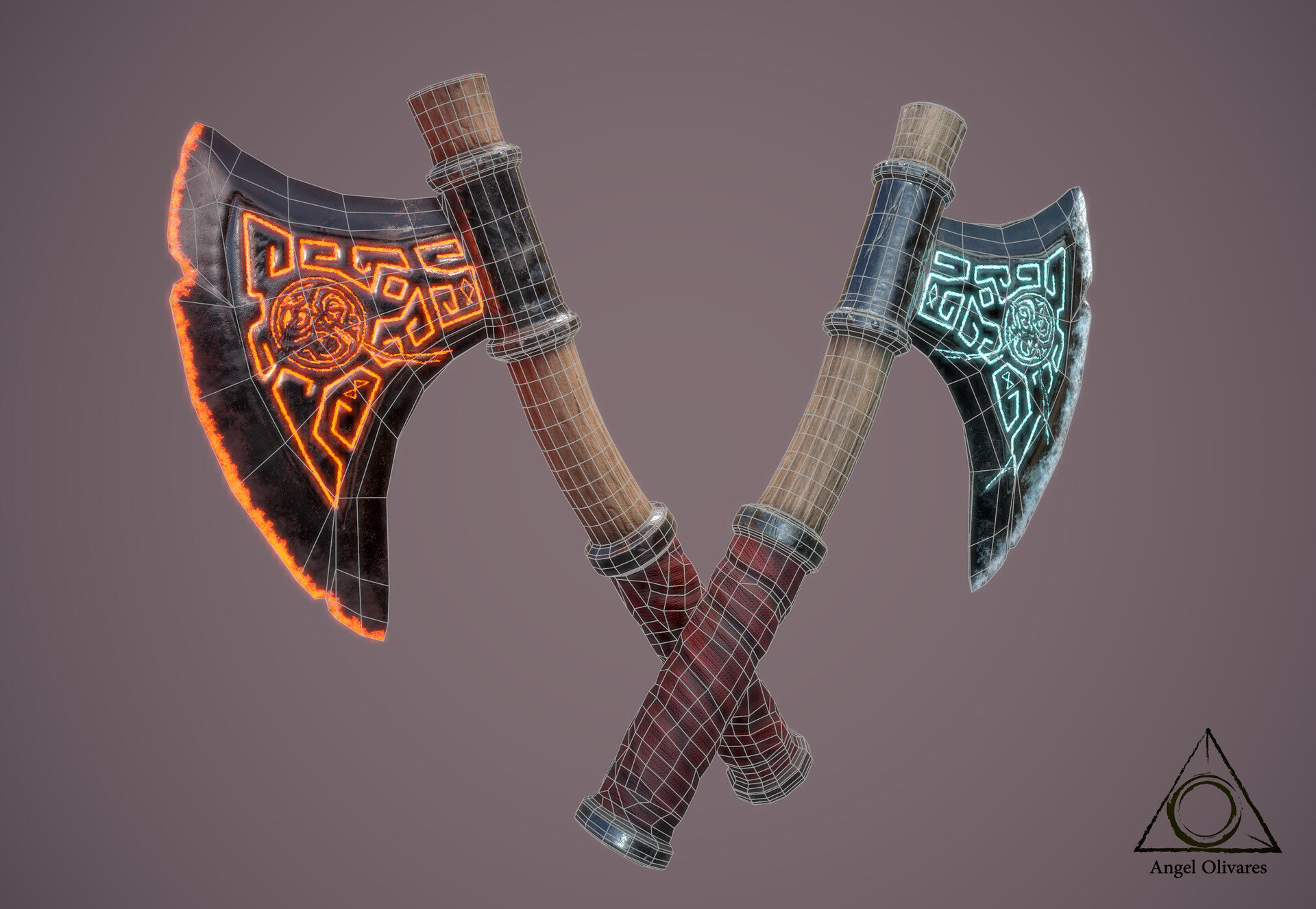 Angel Olivares - Twin Axes