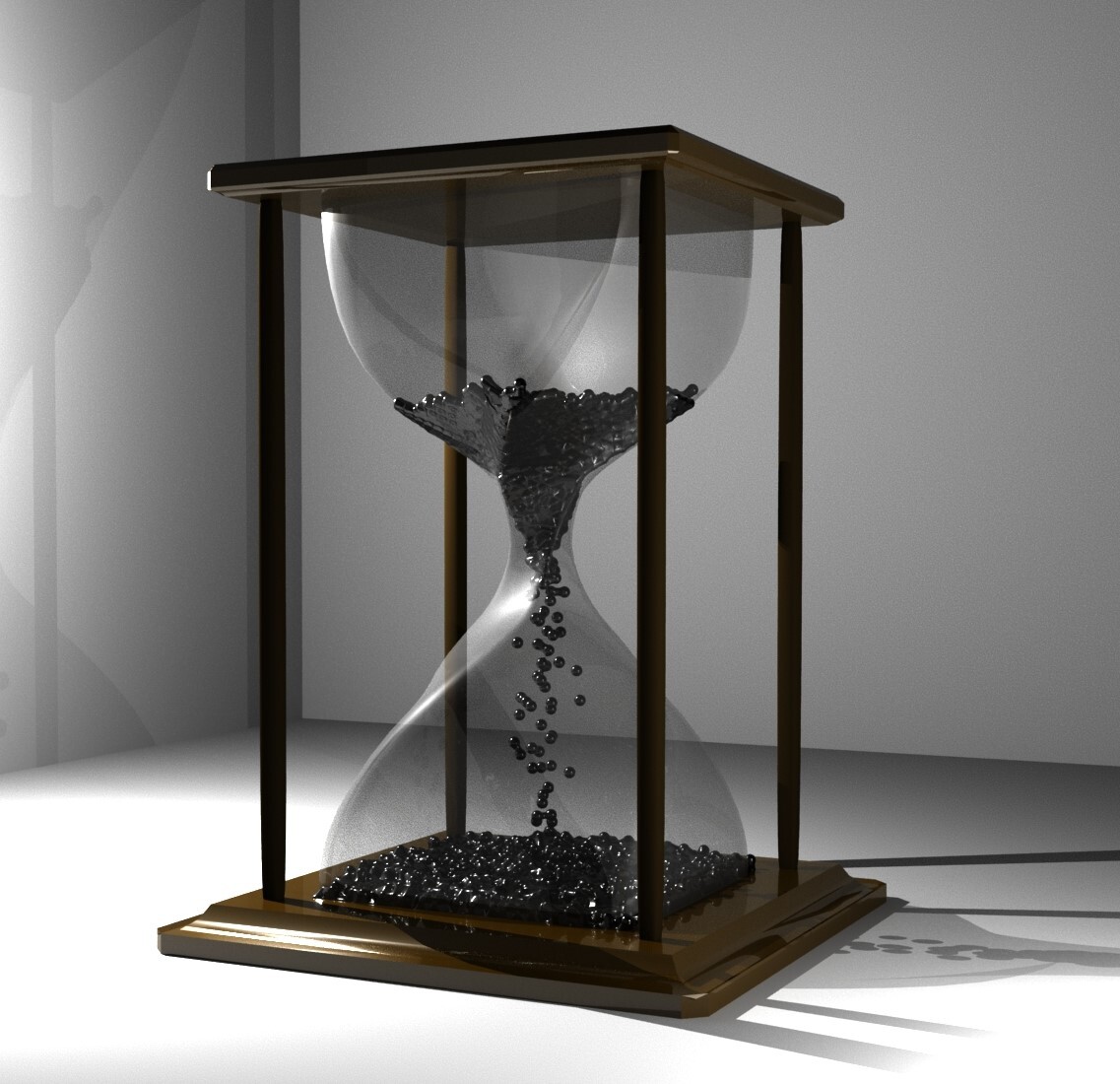 Artstation Hour Glass Arnold Render